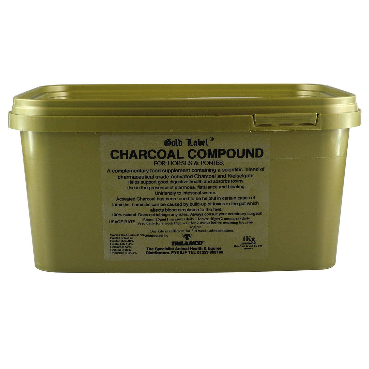 Gold Label Charcoal Compound 1Kg – Paw Pet