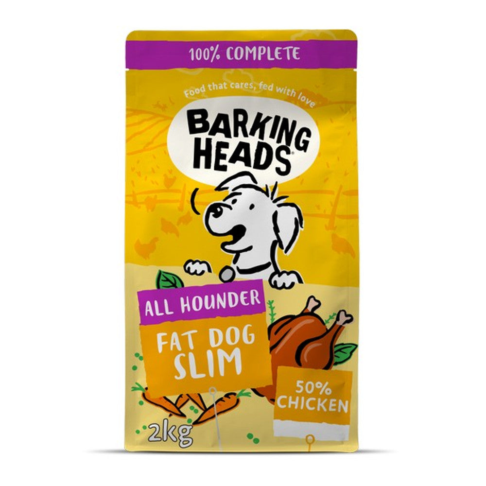 Barking Heads All Hound Fat Dog Slim Chicken, 2KG – Paw Pet