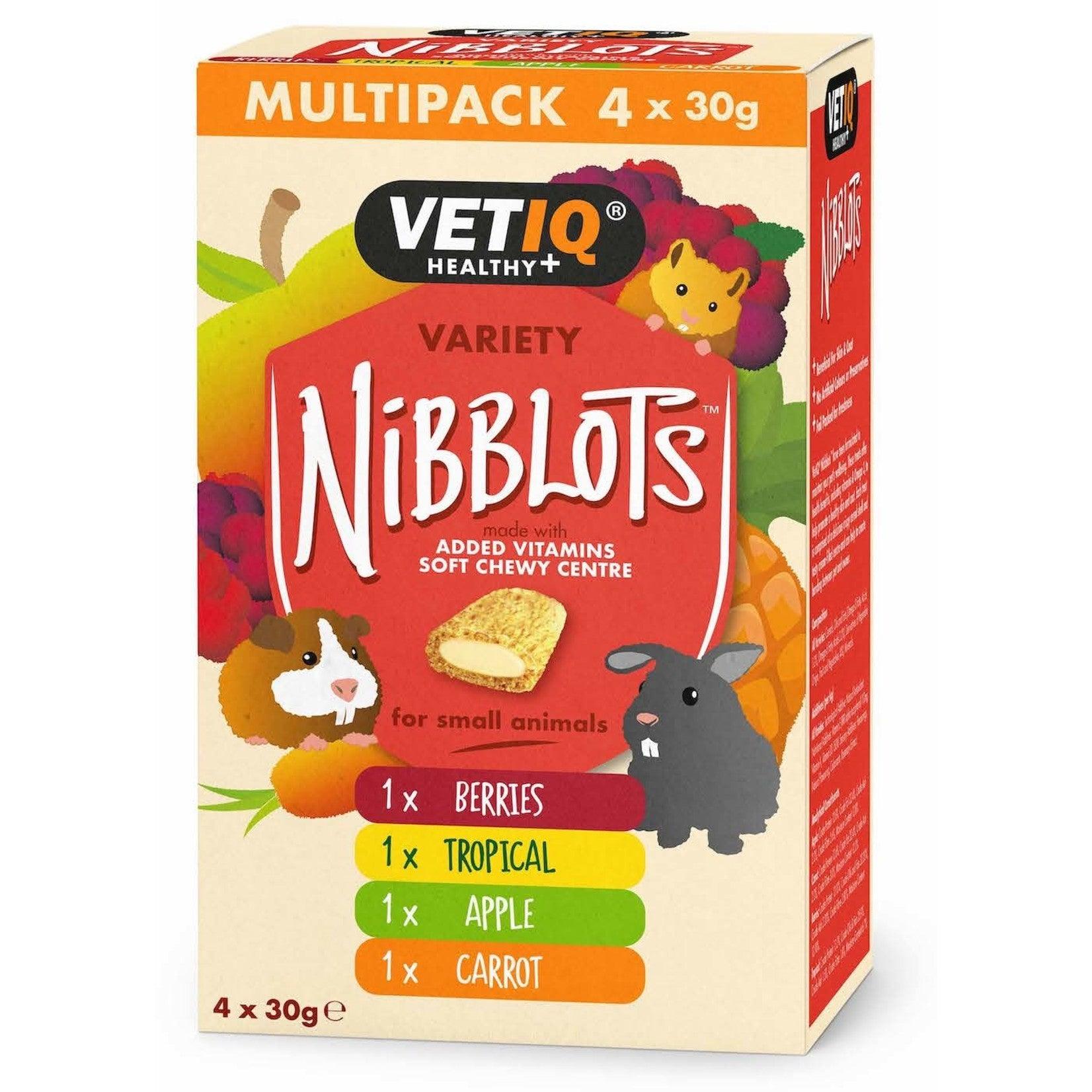 VetIQ Nibblots Variety Pack 4 X 30G – Paw Pet